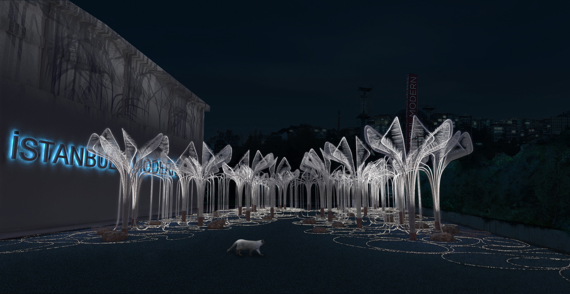 YAP 2015, Istanbul Modern Finalist: The Bosporus Grove by Young & Ayata: YAP 2015, Istanbul ...